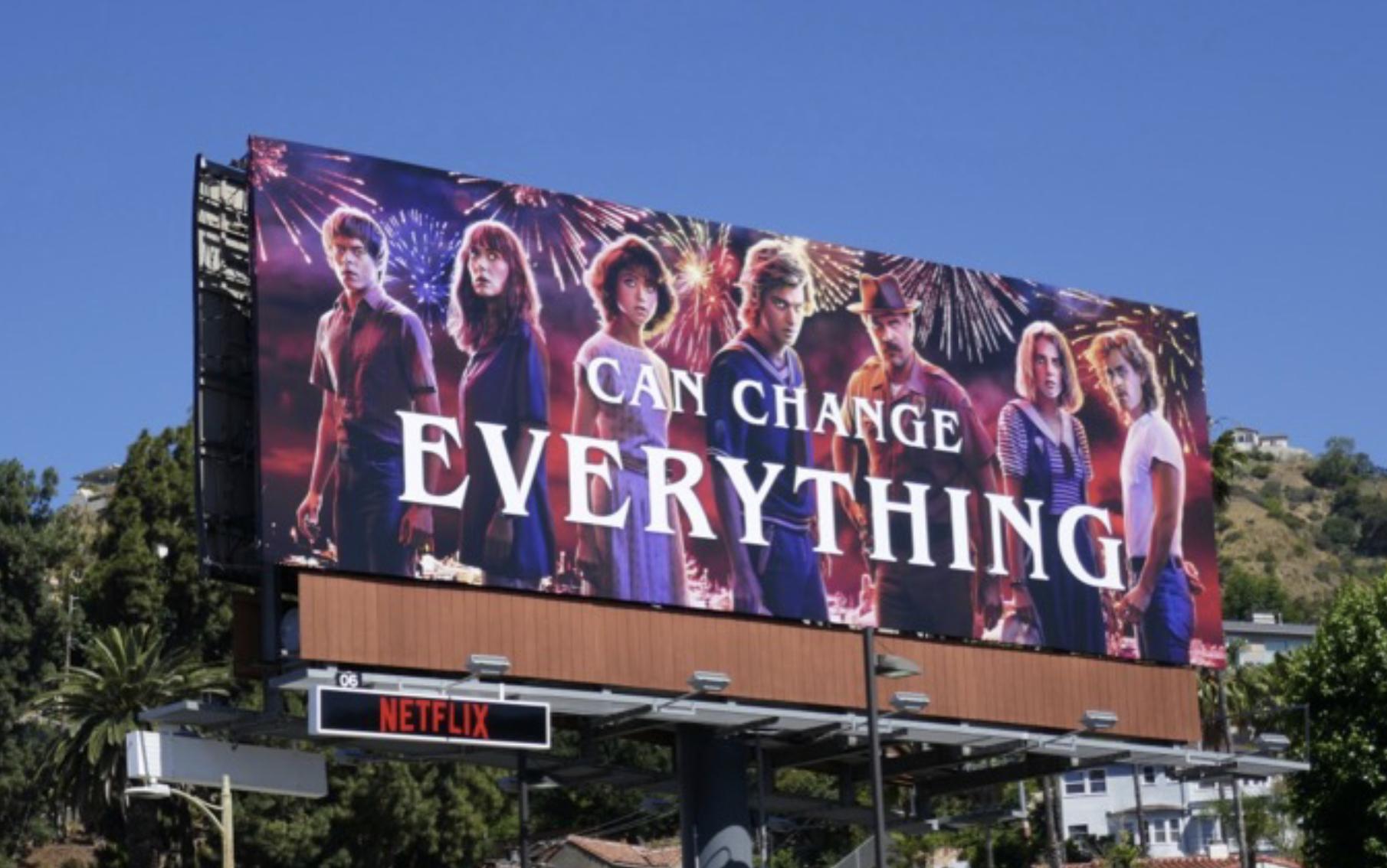 "Stranger Things" Uses Out of Home Advertising to Build Their Brand
