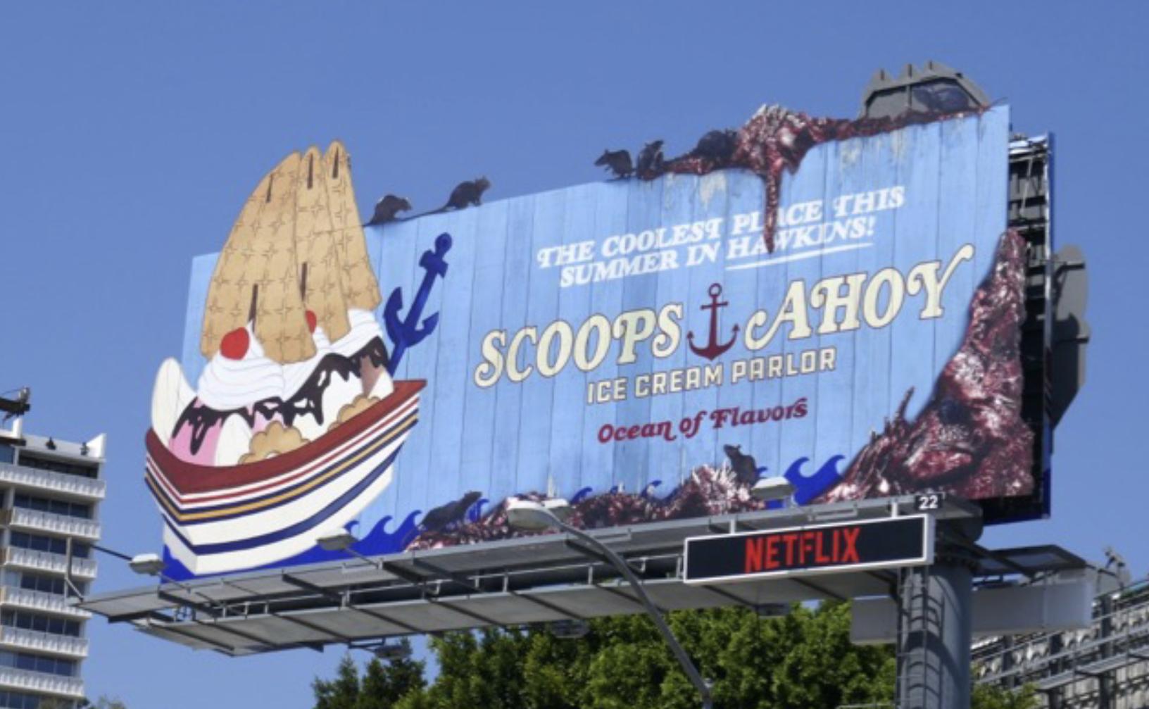 "Stranger Things" Uses Out of Home Advertising to Build Their Brand